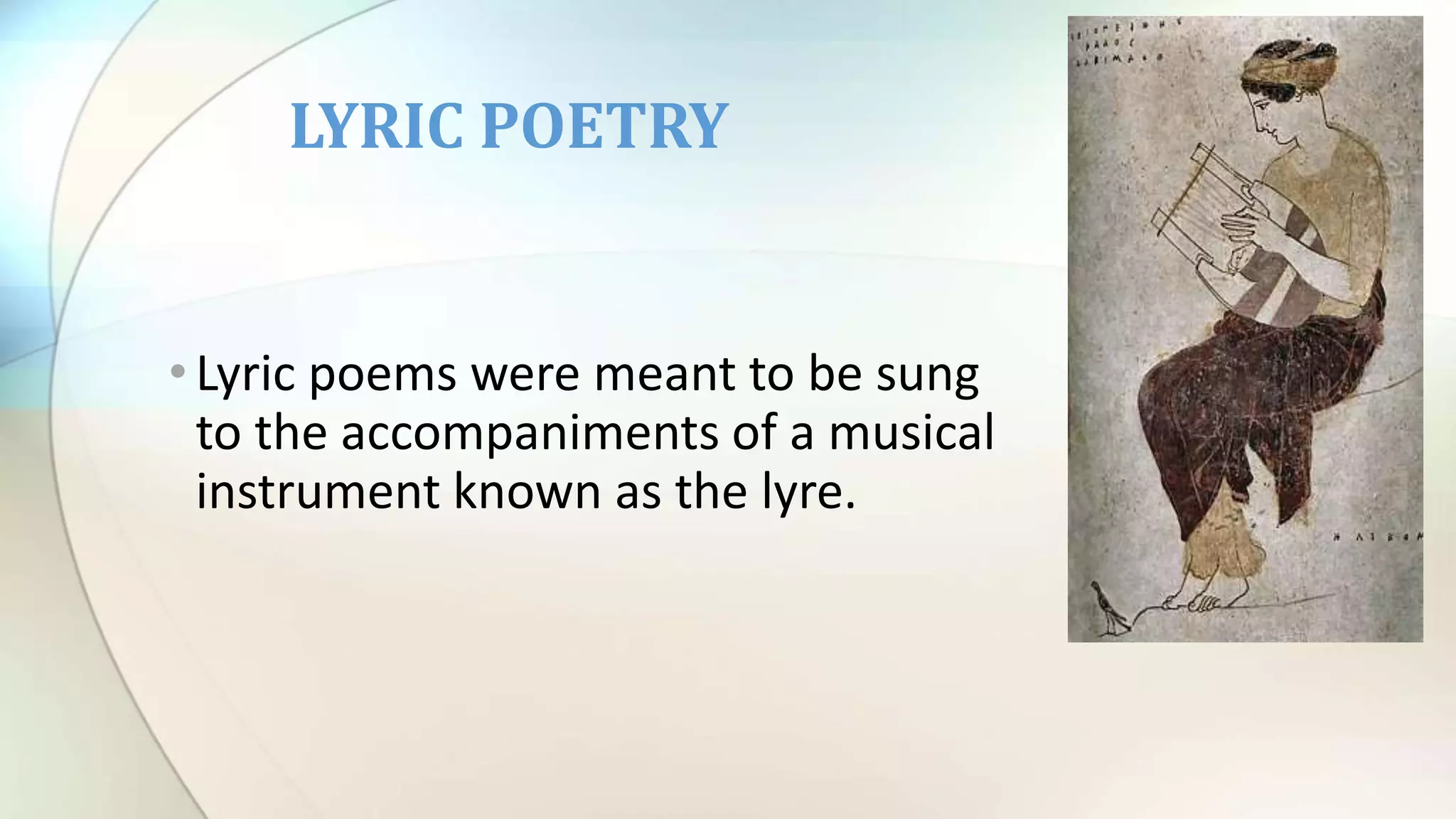 Poetry for freshman students | PPTX