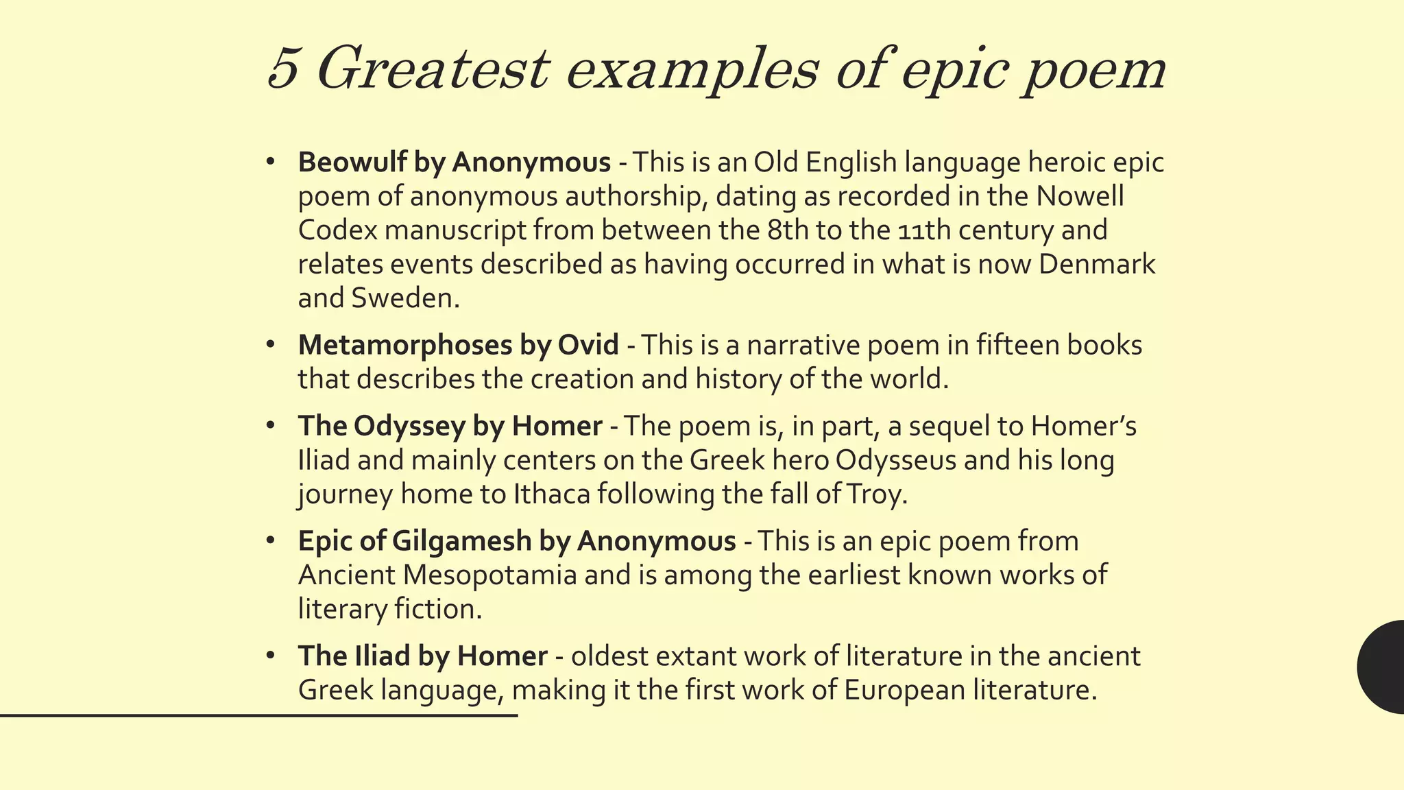 All About Poetry (Elements and Types of Poetry) | PPTX