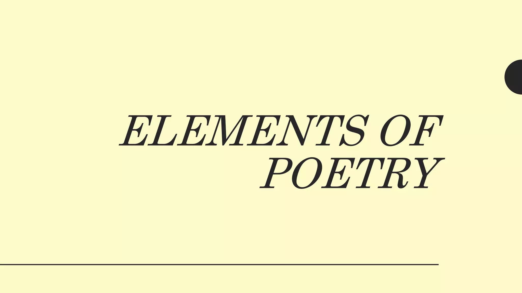 All About Poetry (Elements and Types of Poetry) | PPTX