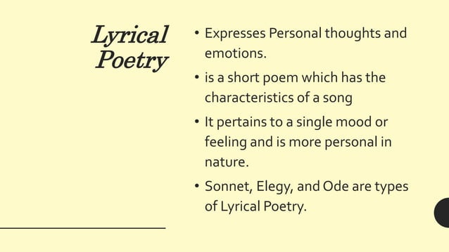 All About Poetry (Elements and Types of Poetry) | PPTX