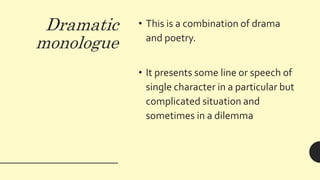 All About Poetry (Elements and Types of Poetry) | PPTX