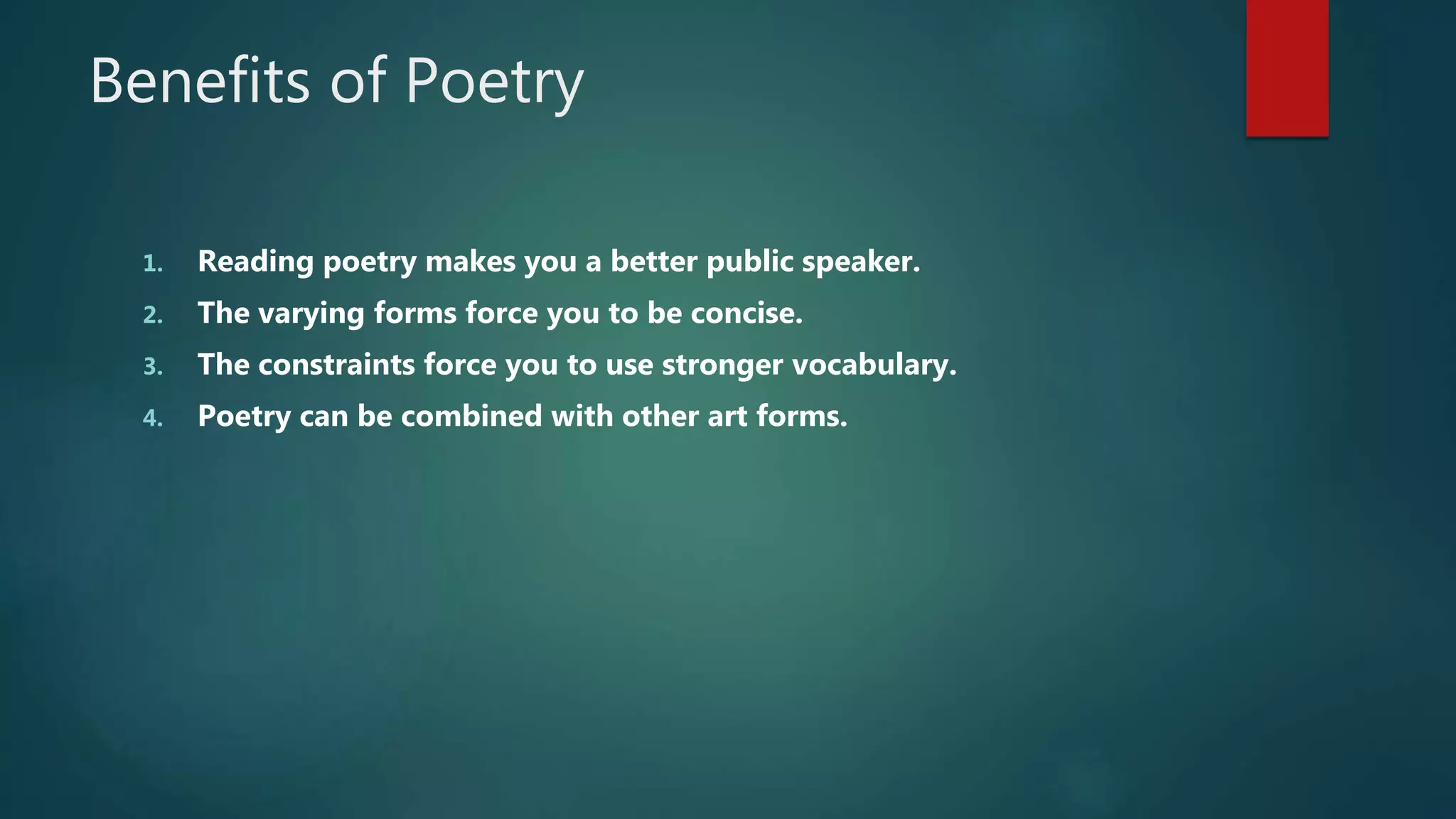 Poetry | PPT