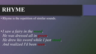 English Lesson: Poetry | PPTX