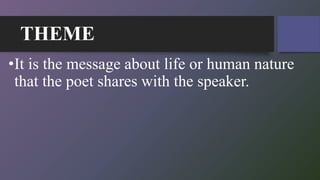 English Lesson: Poetry | PPTX