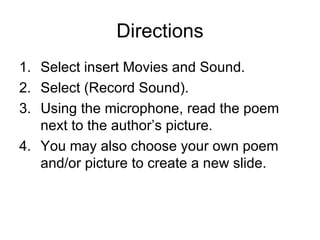 Poetry Corner | PPT | Geography | Science