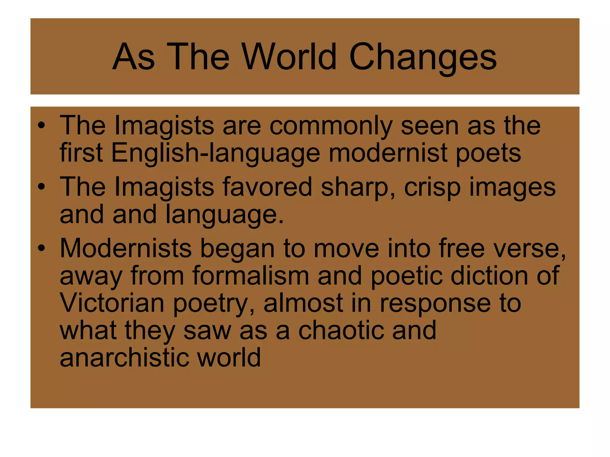 Poetry Movements Project | ODP