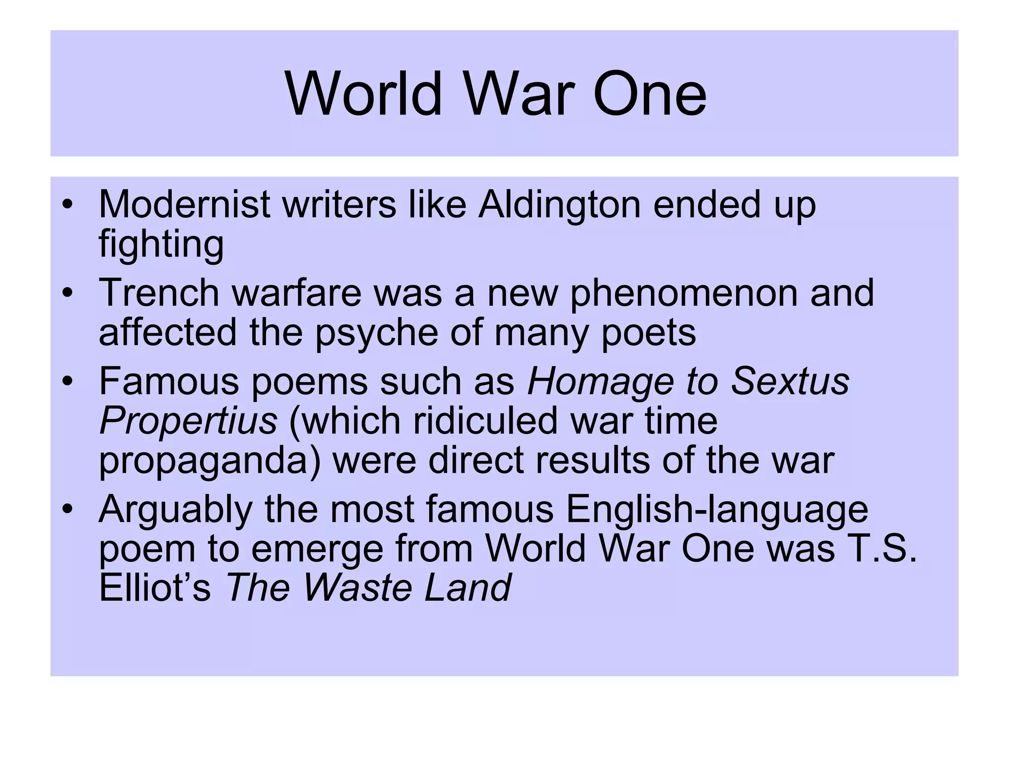 Poetry Movements Project | ODP