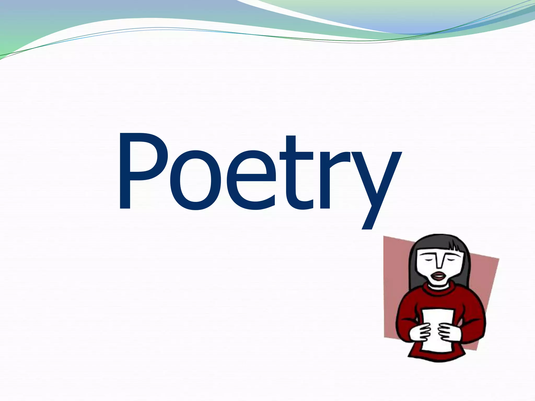 Poetry Prose Drama | PPTX