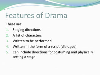 Poetry Prose Drama | PPTX