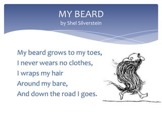 Poetry by Shel Silverstein | PPTX