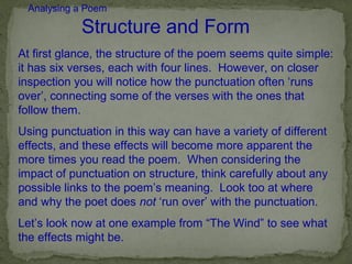 Poetry textual-analysis | PPT