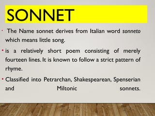 Poetry- DIFFERENT TYPES OF POETRY and Examples.pptx