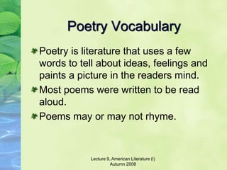 poetry-vocabulary.ppt