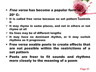 Poetry | PPT
