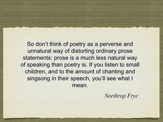 Poetry is | PPT | Poetry | Books and Literature