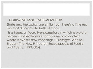 Poetry analysis | PPTX