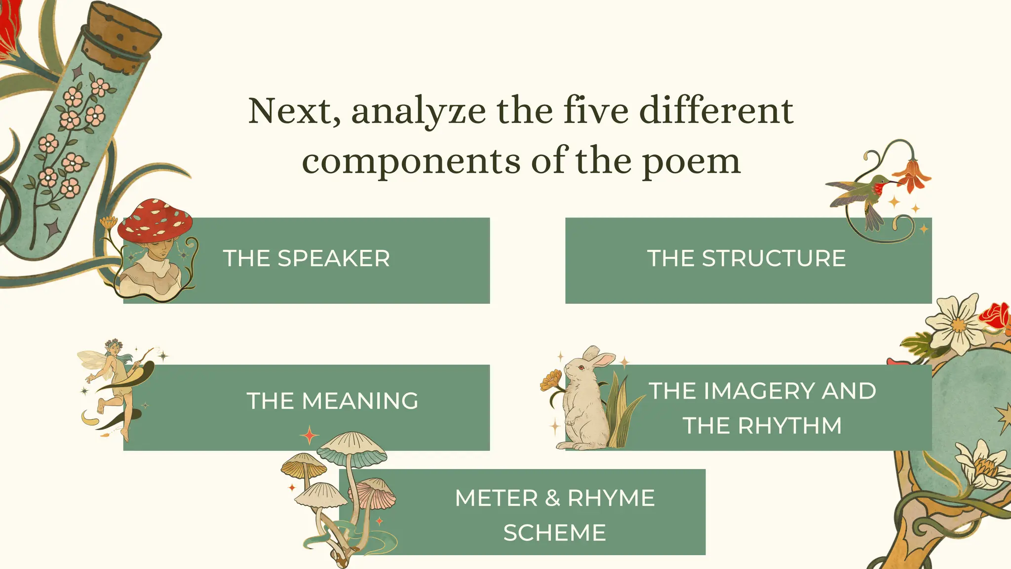 Literarure: Poetry Analysis and other related themes | PDF