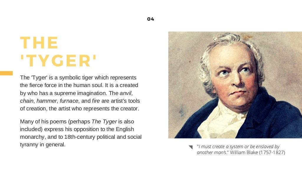 Analyzing Poetry - The Tyger by William Blake | PPT | Free Download