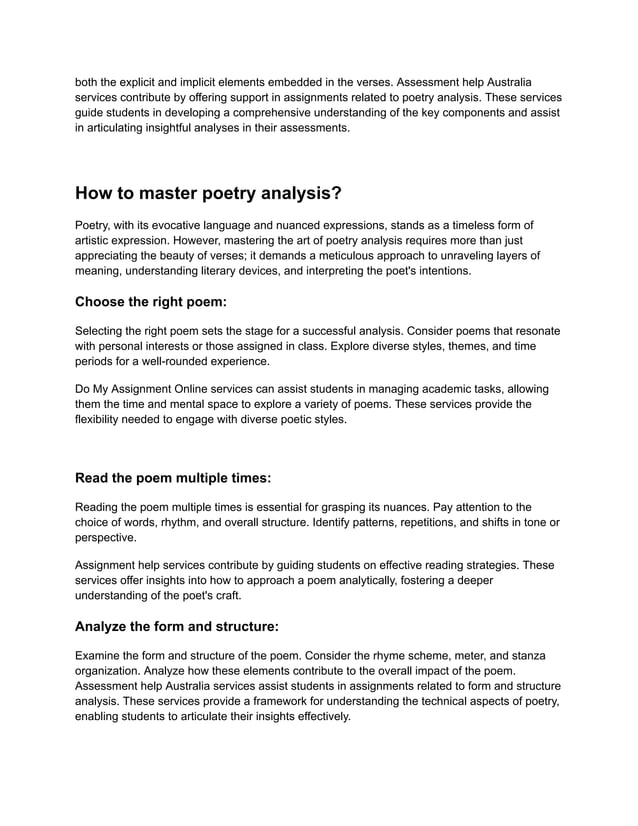 Poetry Analysis Essay_ How to Become a Pro at It_.pdf | Poetry | Books ...