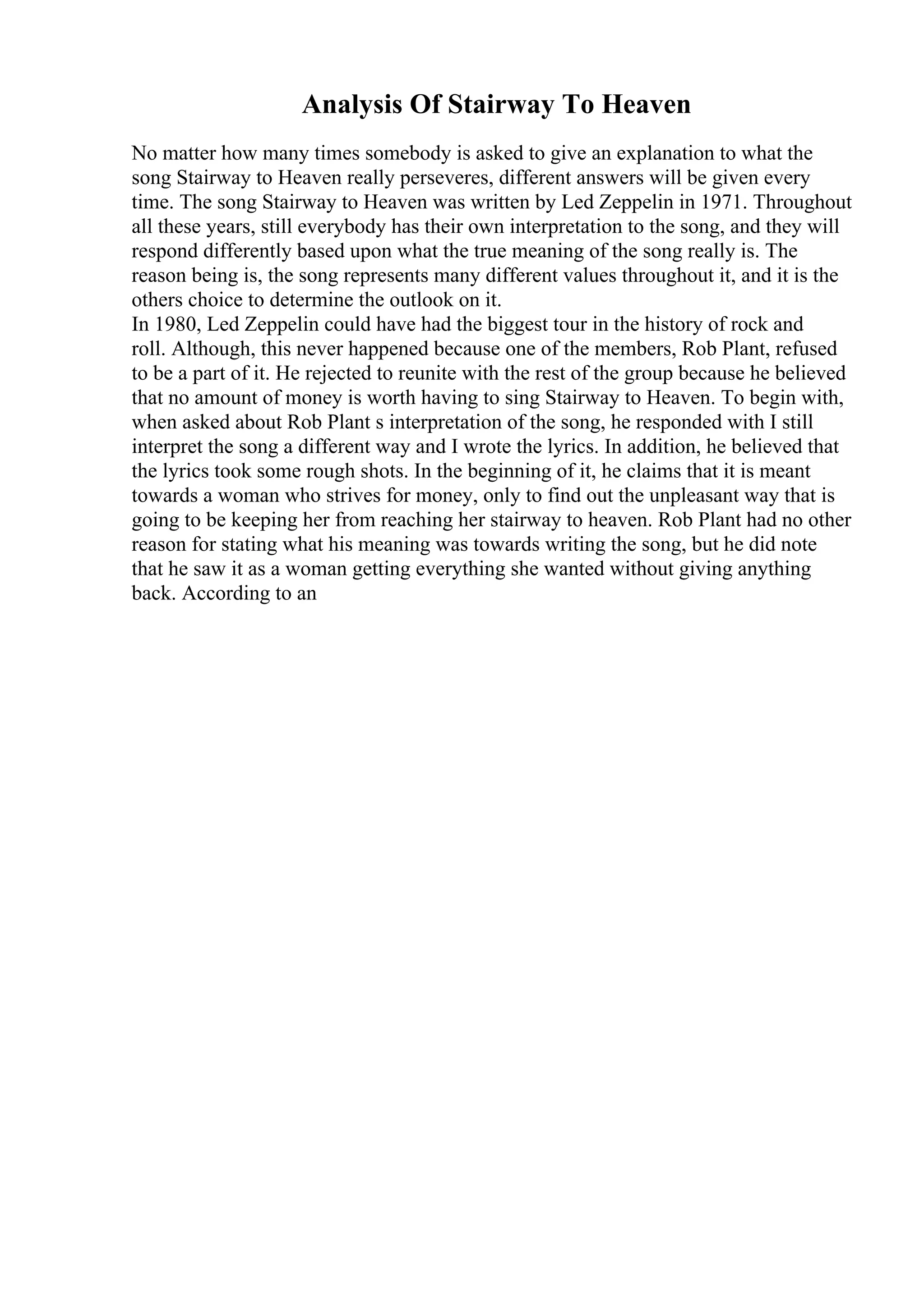 Poetry Analysis Essay Outline | PDF