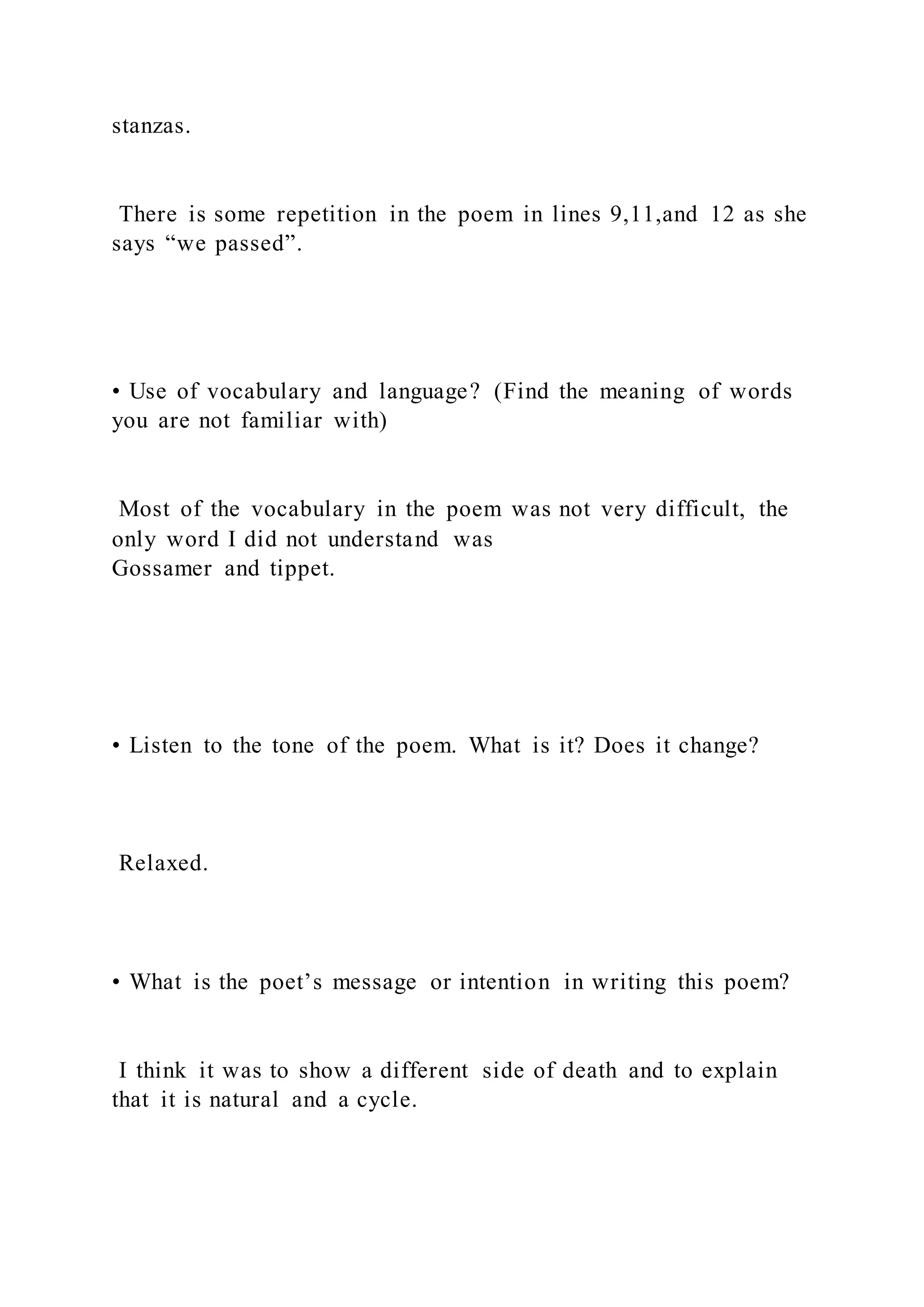 Poetry analysis worksheet a step by-step guide to reading an | PDF