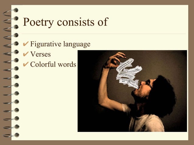 Poetry and figurative language | PPT