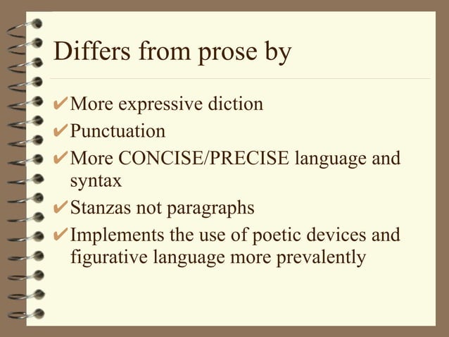 Poetry and figurative language | PPT