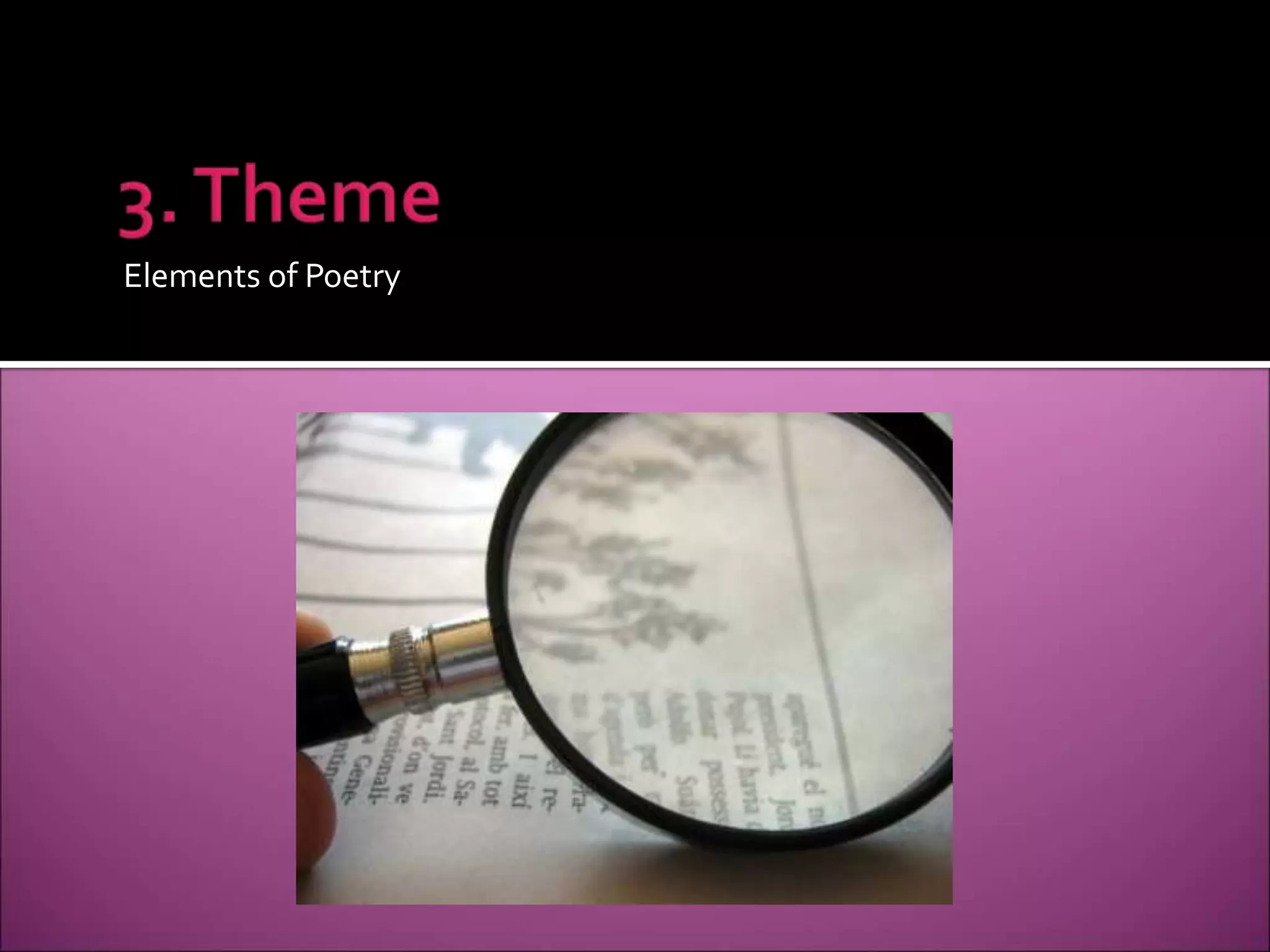 Poetry and Its Elements.ppt