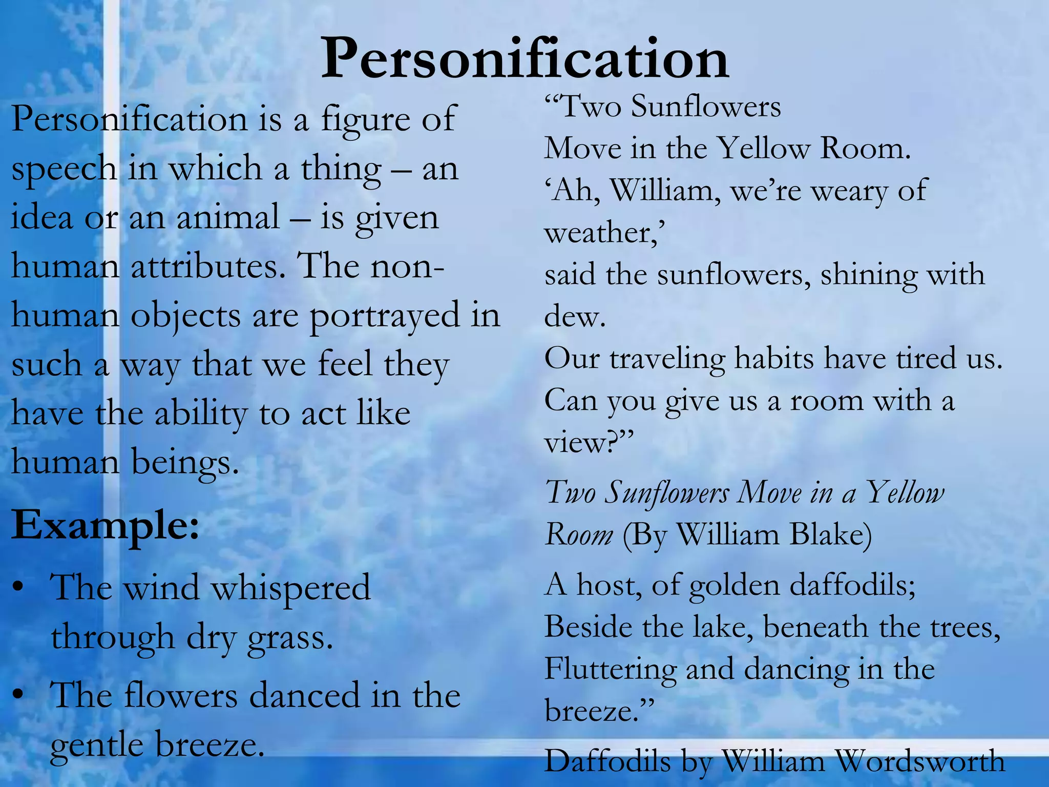 Poetry and poetic devices | PPTX