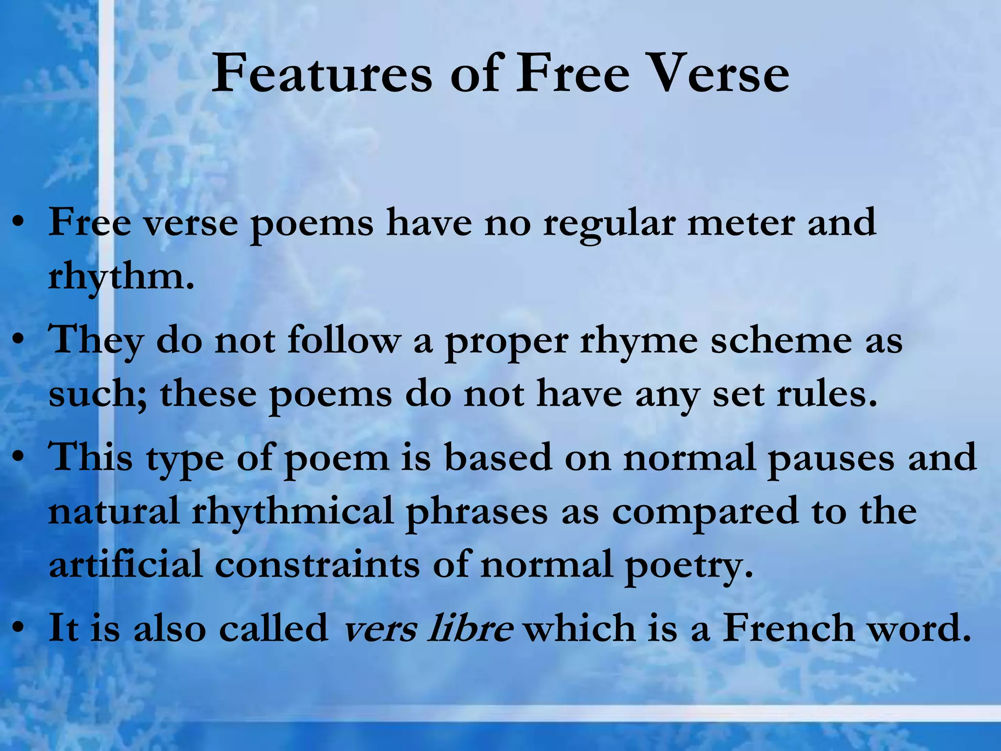 Poetry and poetic devices | PPT
