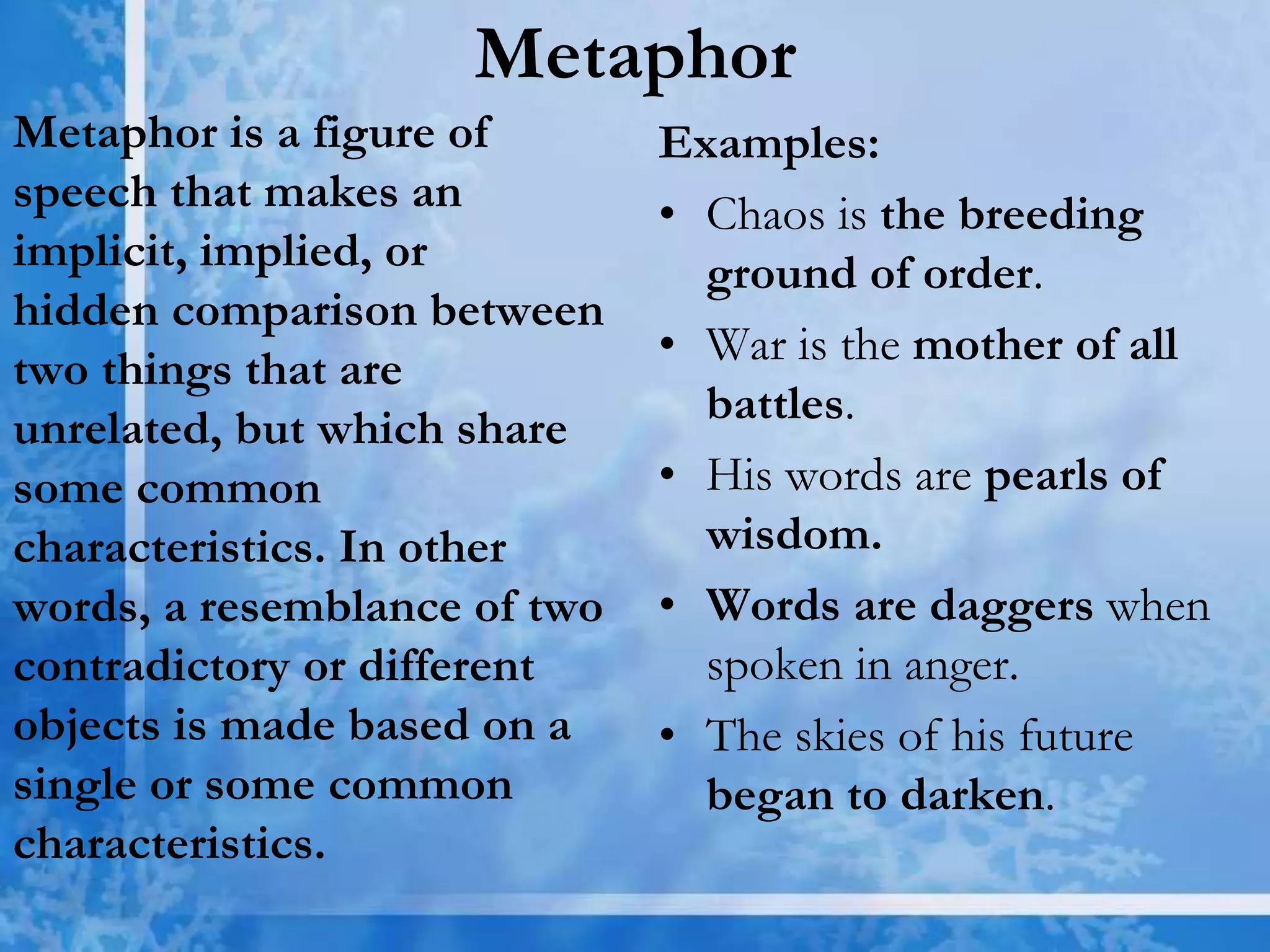 Poetry and poetic devices | PPTX