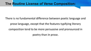 Poetry and the Language of Past_013010.pptx