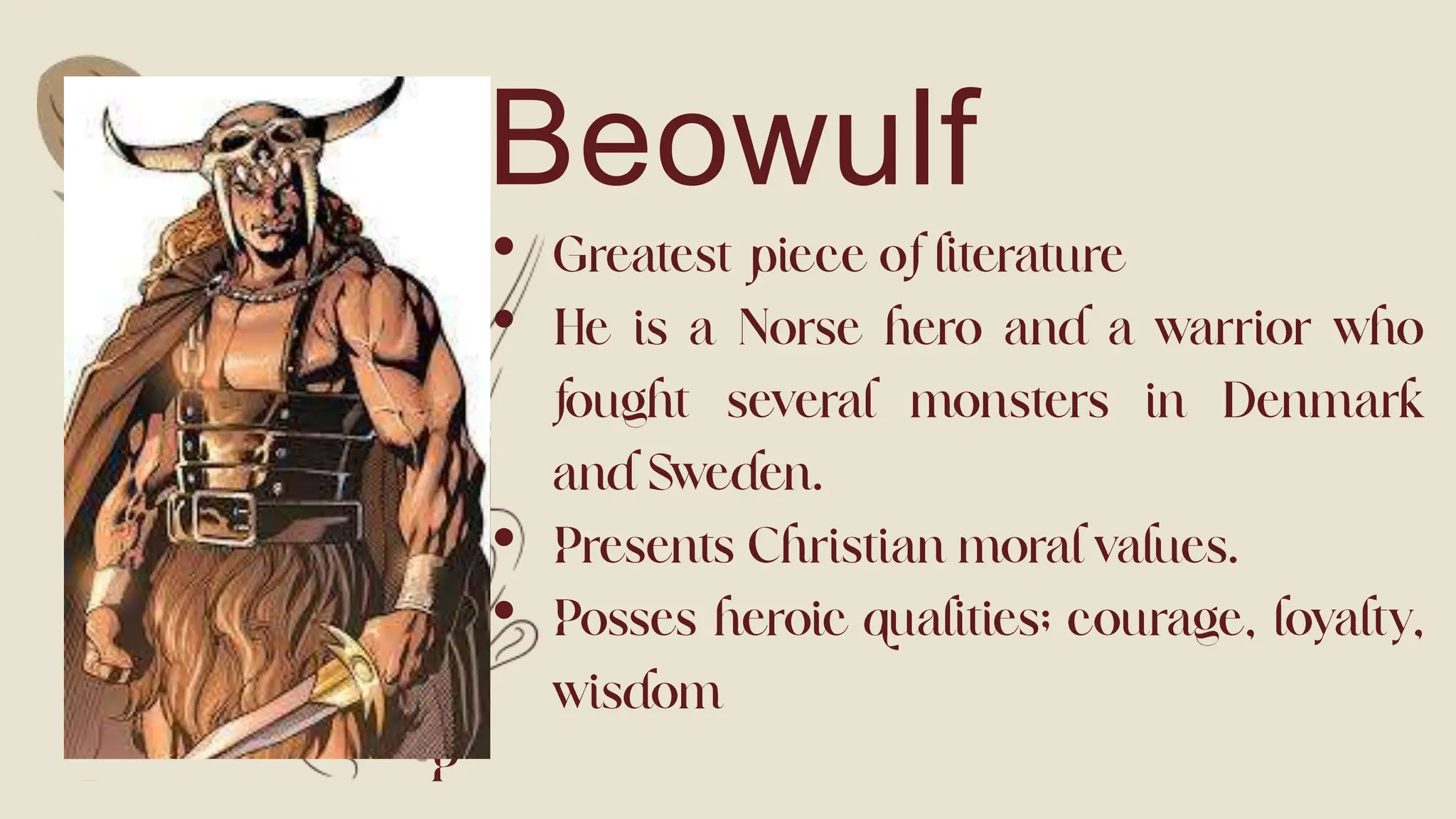 Poetry and the Life (Beowulf) Life in the Anglo Saxon Era.pptx