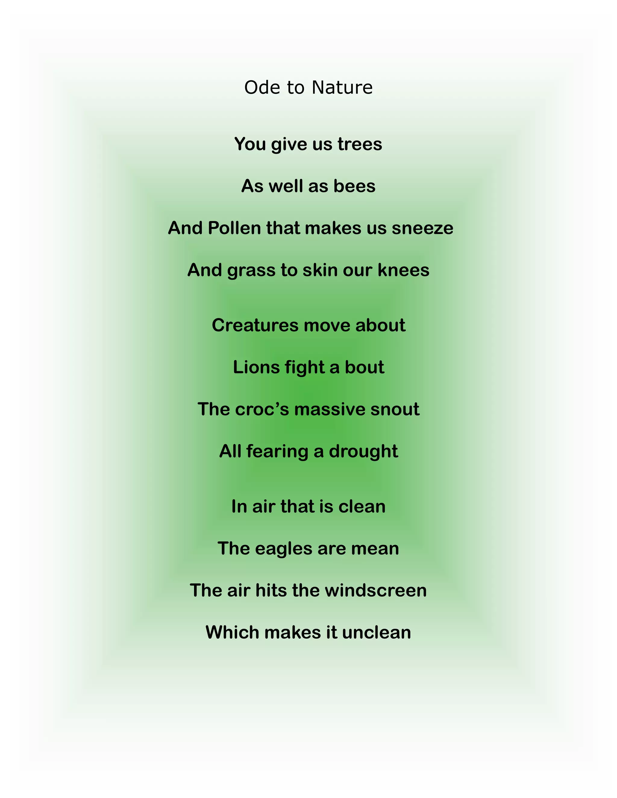 Hall Poem Anthology | PDF