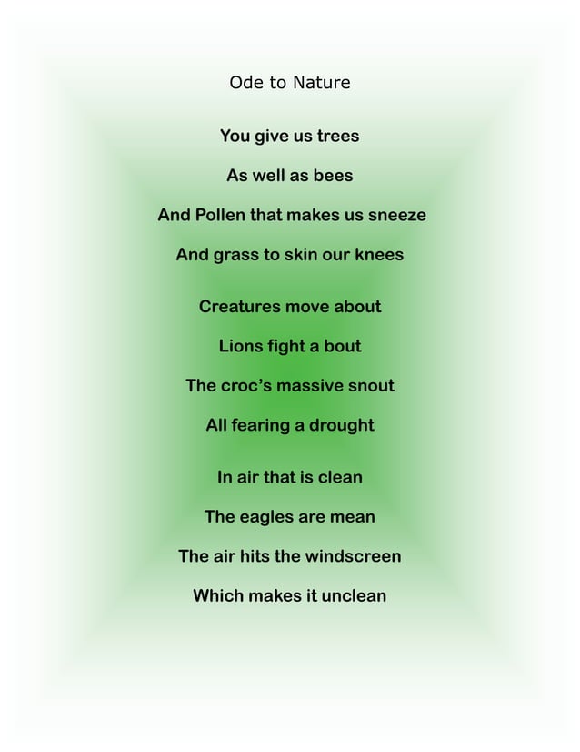 Hall Poem Anthology | PDF