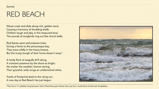 Poetry Anthology - Alex de Beer | PPT