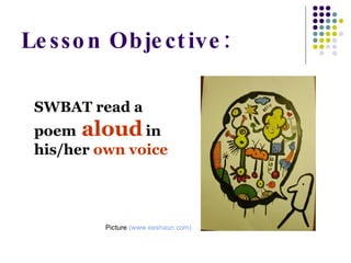 Poetry anticipation guide | PPT