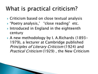 Poetry Appreciation | PPTX