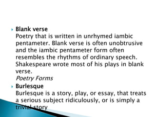 Poetry Appreciation | PPTX