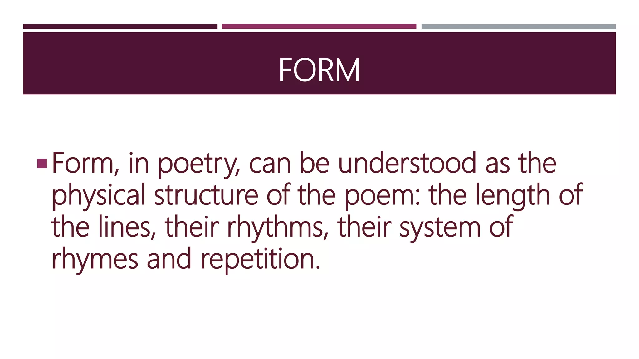Poetry assessment | PPTX