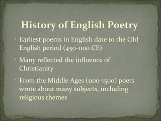 Poetry, Autobiography, and Holy Book | PPT