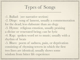 Poetry PPT | KEY