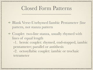 Poetry PPT | KEY