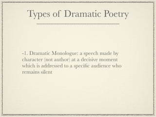 Poetry PPT | KEY