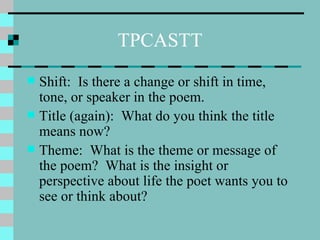 Intro to Poetry | PPT | Poetry | Books and Literature