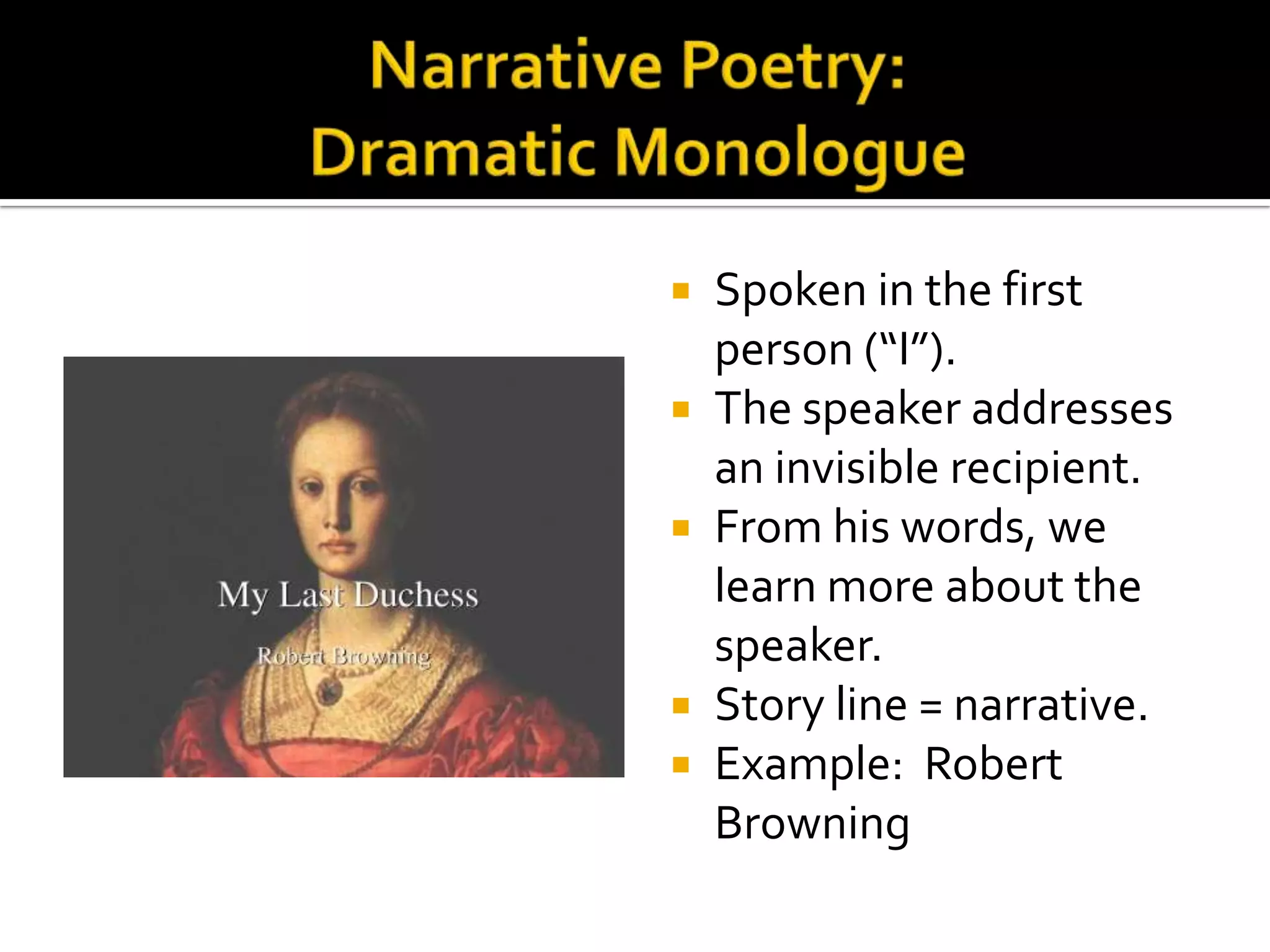 Poetry Basics: Introduction to poetry - analysis and forms. | PPTX