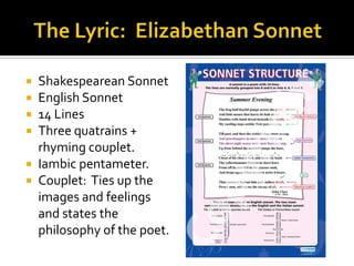 Poetry Basics: Introduction to poetry - analysis and forms. | PPTX