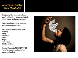 Poetry Basics: Introduction to poetry - analysis and forms. | PPTX