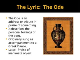 reading and writing poetry - POETRY BASICS | PPTX