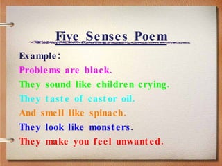 Poetry collection | PPT | Poetry | Books and Literature